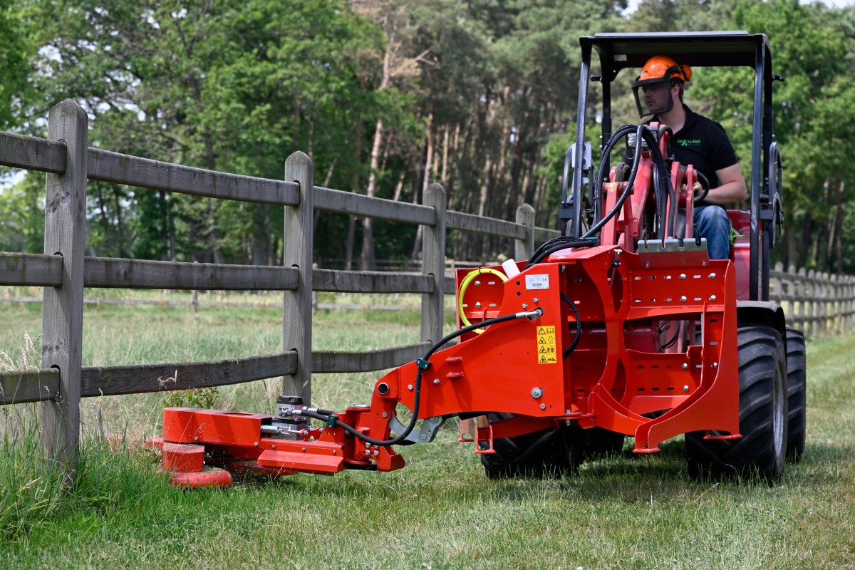 Graslandbeheer - Palen maaier